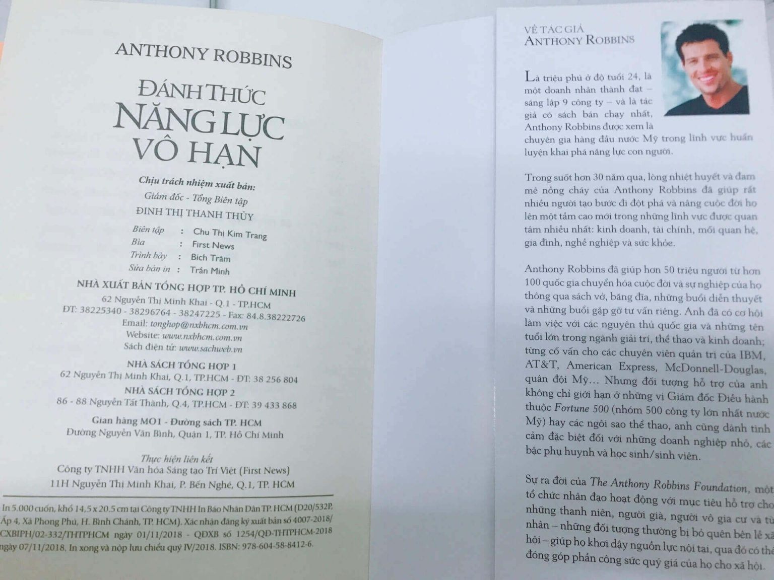 Review sách Đánh Thức Năng Lực Vô Hạn – Anthony Robbins - Ý NGHĨA SỐNG